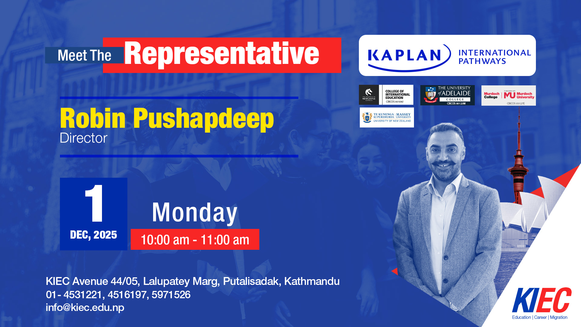 Meet the Director from Kaplan International Pathways! | KIEC