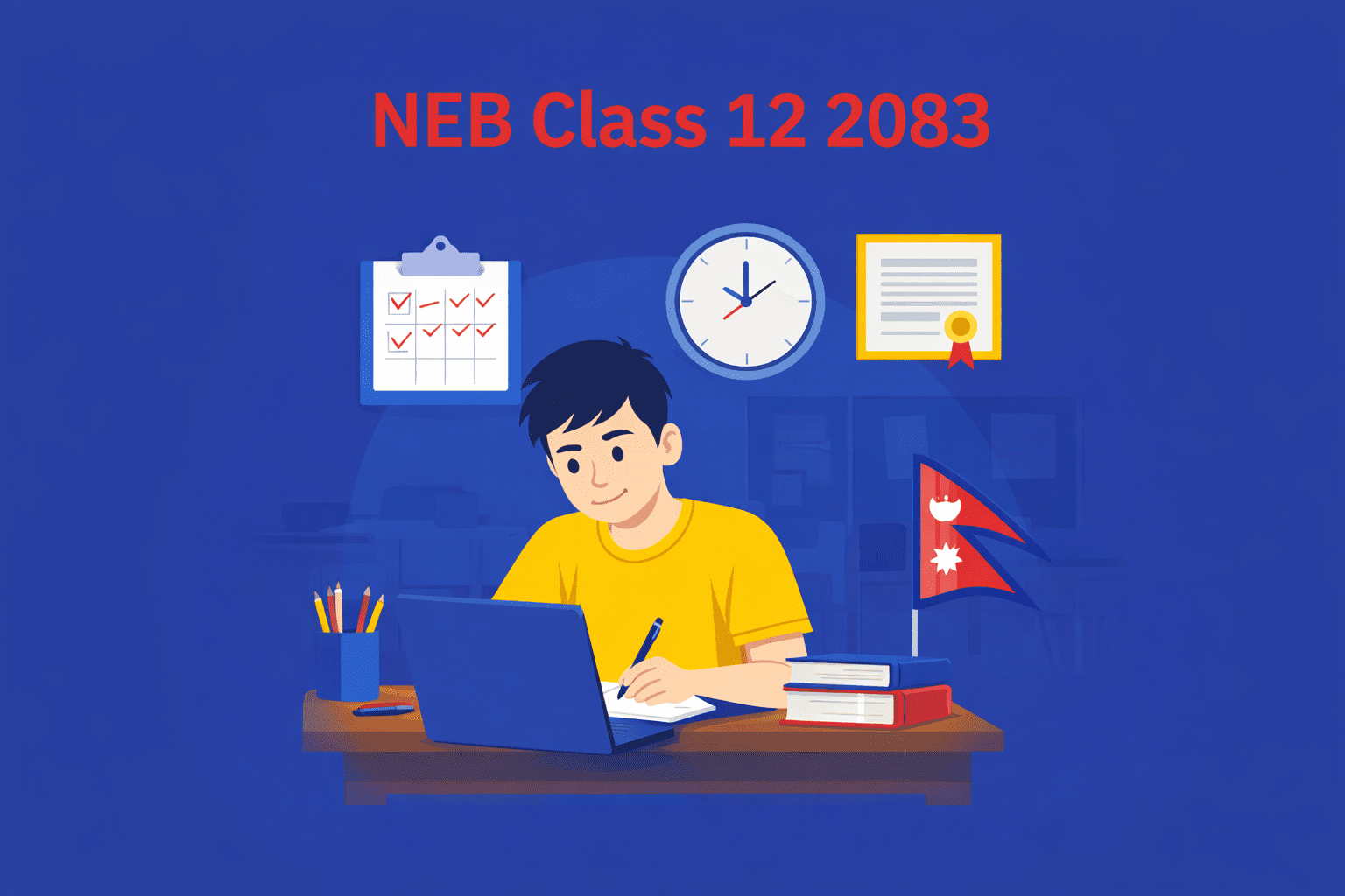 NEB Class 12 Exam Routine 2083 (2026) – Science & Management